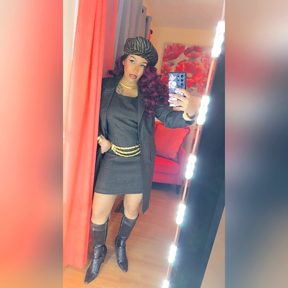 Vintage | Jackets & Coats | 2 Piece 9s Baddie Set | Poshmark